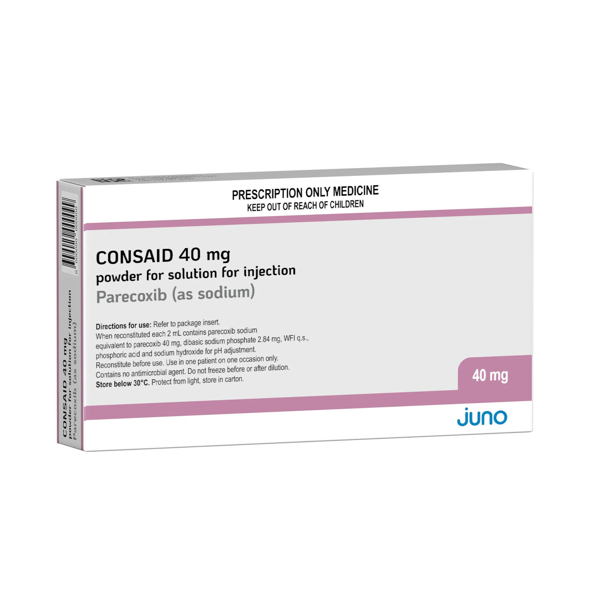 CONSAID 40 mg - GAIA Healthcare